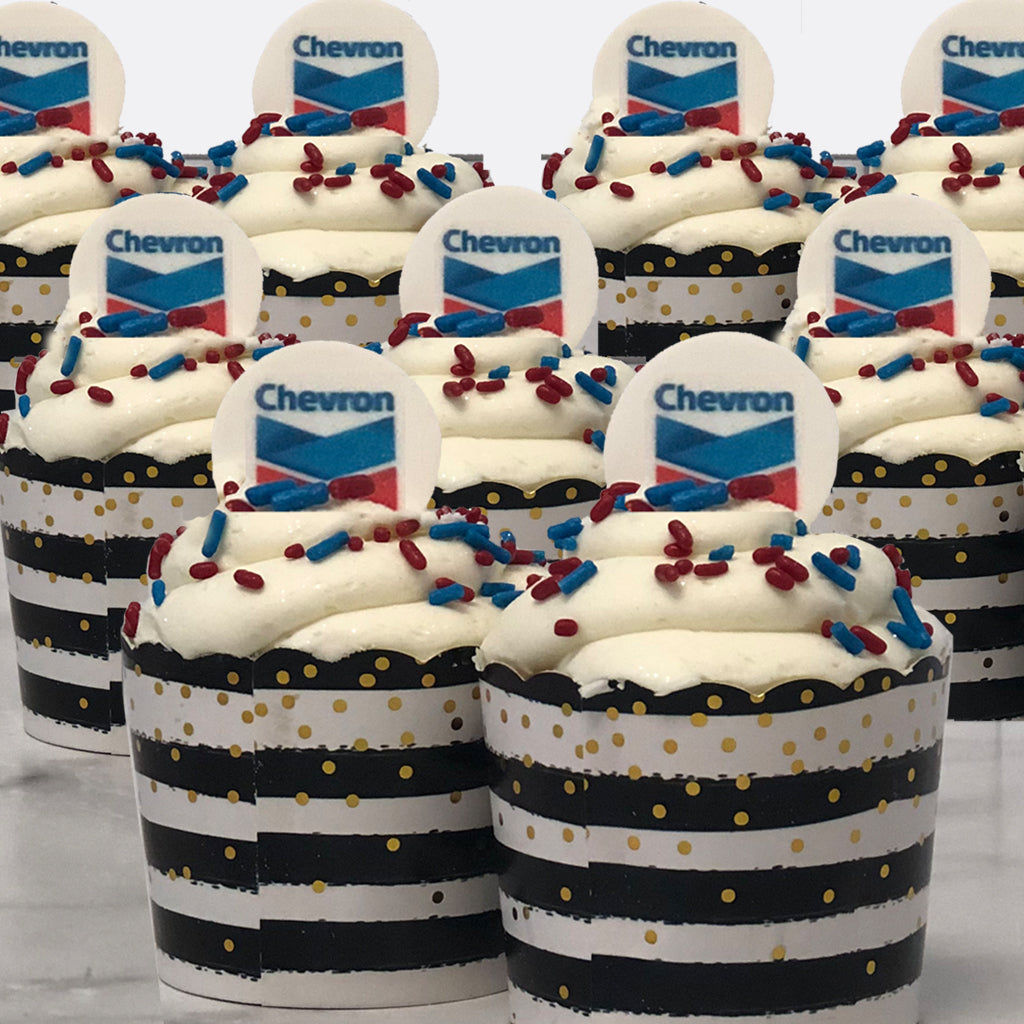 Photo & Logo Cupcakes | Custom Branded Cupcakes for Any Occasion ...