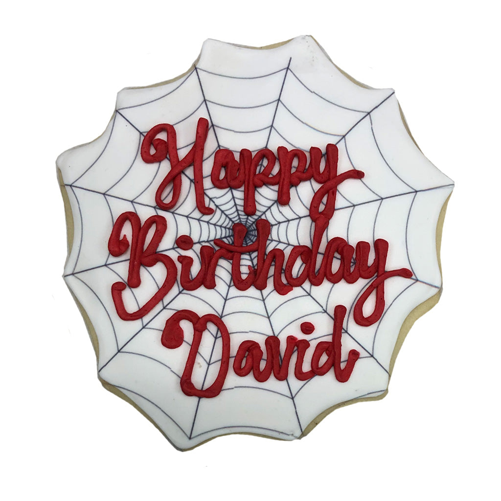Personalized Spider Web – Dessert Gallery Bakery & Cafe